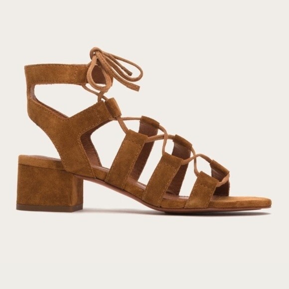 Frye | Shoes | Frye New Chrissy Side Ghillie Cognac 6 Lace Up Tie ...
